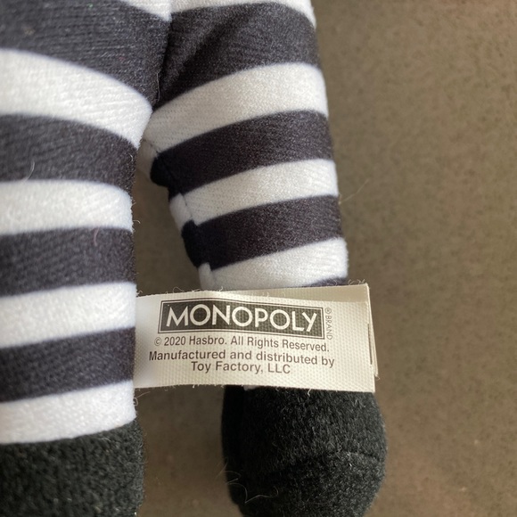 Hasbro | Toys | Mr Monopoly Man Official Plush Hasbro Gaming Get Out Of ...